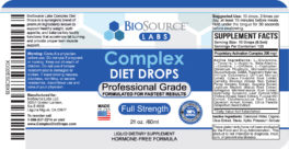 Complex Diet Drops | BioSource Labs
